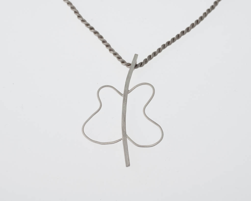 Butterfly Effect Necklace Minimal Abstract Modern Design Gift Sterling ...